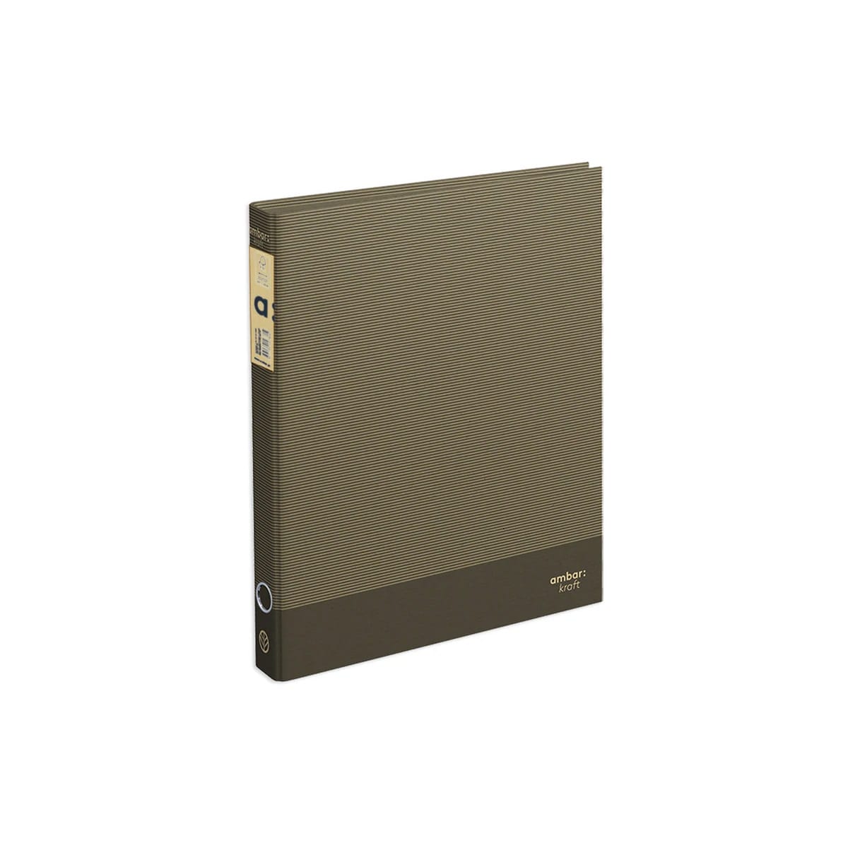 Segregator A4 2-ringowy Kraft szary | bee-bee.pl | sklep firmowy EV-CORP